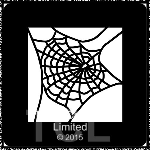 Mini Stencil - Cobweb - Tando Creative Ltd