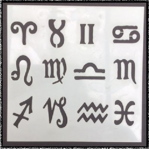 Fiona Randall Stencils: Zodiac Symbols - Tando Creative Ltd